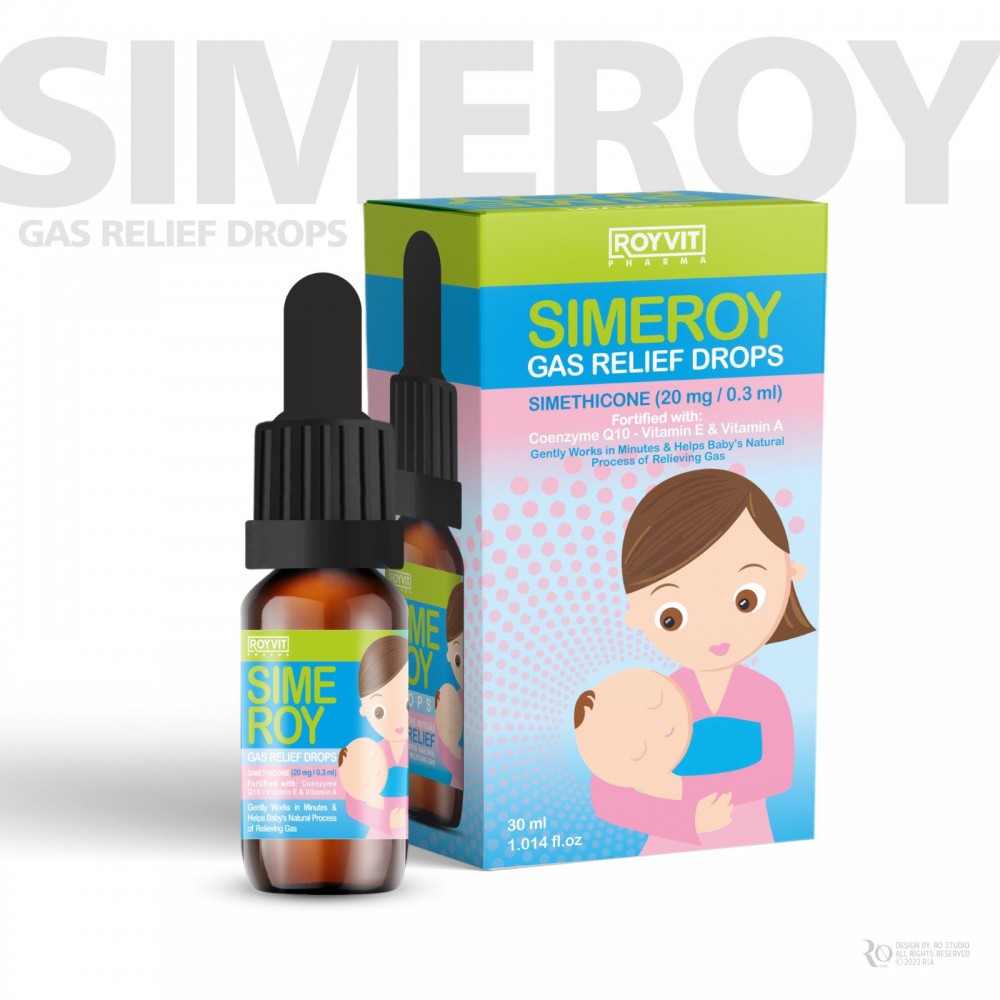 Turk Attar, SIMEROY Baby Gas Relief Drops - Fast-Acting Colic Solution ...