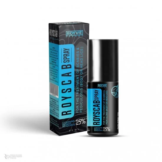 TurkAttar, ROYSCAB Scabies Spray, Effective Treatment for Scabies and ...