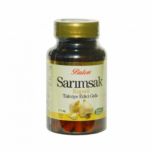 Turk Attar, Turkish Garlic Caps, 375 mg, 100 Capsules