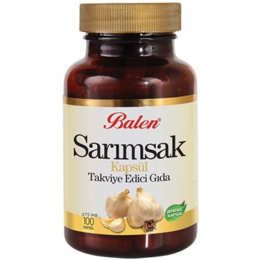 Turk Attar, Turkish Garlic Caps, 375 mg, 100 Capsules
