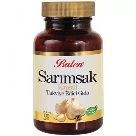 Turk Attar, Turkish Garlic Caps, 375 mg, 100 Capsules