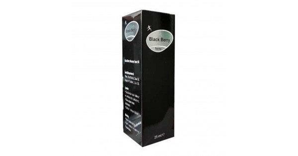 TurkAttar, Black Berry Herbal Delay Spray 25 Ml, Performance ...