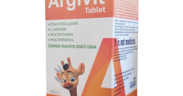 TurkAttar, Argivit Classic Tablets, Improves Mental Performance, Memory ...