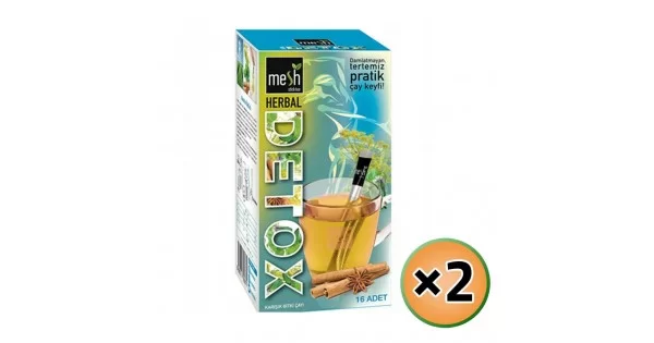 TurkAttar, MESH Stick Detox Herbal Tea, Herbal Detox Tea in Sticks ...