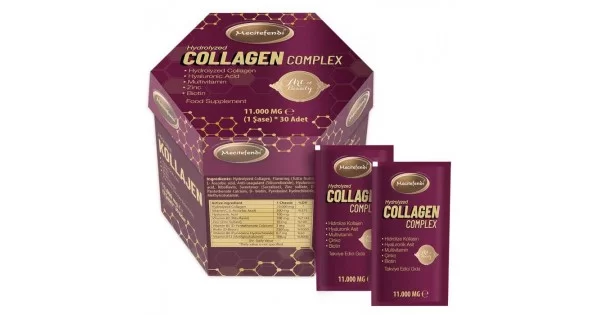 TurkAttar, Collagen Complex Powder, Hydrolyzed Collagen Peptides ...