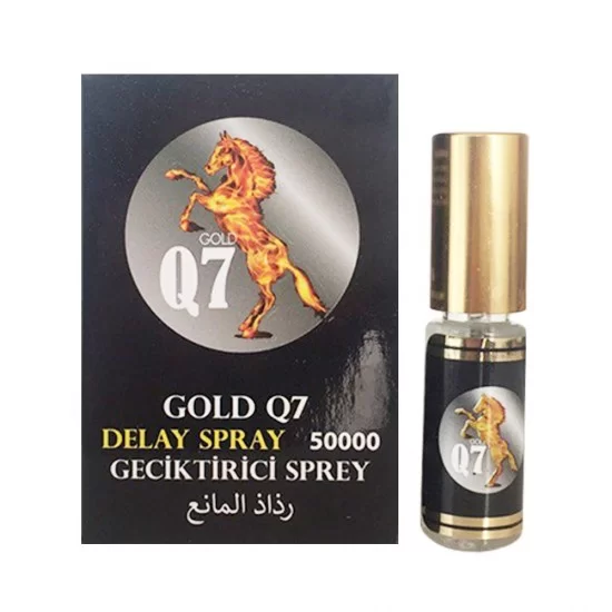 Turkattar Gold Q7 Jumbo 50000 Delay Spray For Men Penis Male Sex Aid