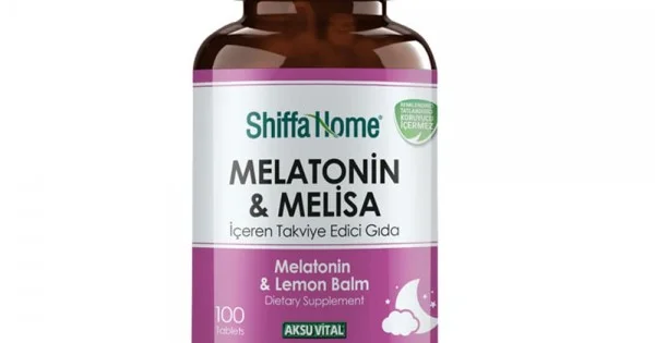 TurkAttar, Melatonin & Melissa Tablets, Natural Sleep Aid Supplement ...