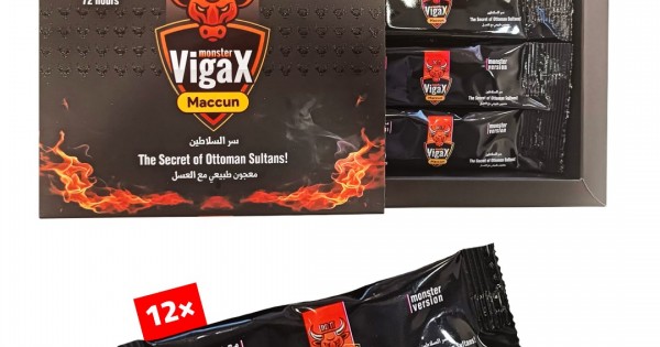 العطار التركي, معجون الوحش فيجا إكس بالأكياس العملية, تعزيز الانتصاب ...