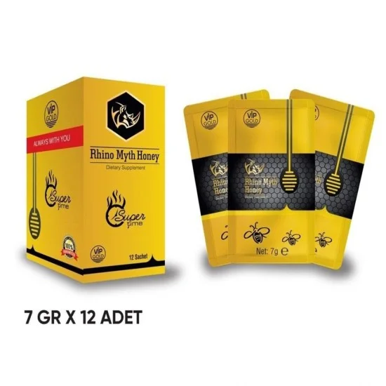 TurkAttar, Rhino Myth Honey - Gold, Male Potency Enhancement and Sexual ...