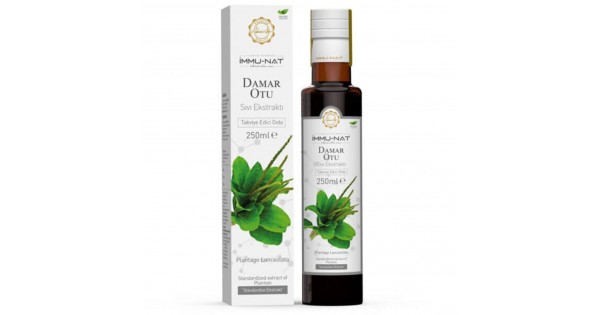TurkAttar, Plantain Liquid Extract 250 ML – IMMU-NAT Vascular Herb ...