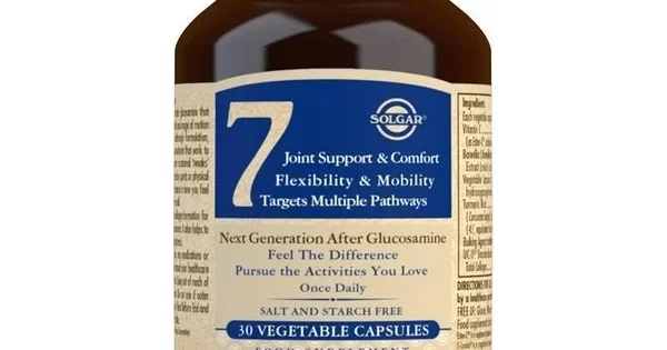 TurkAttar, Solgar, No. 7, 30 Vegetable Capsules, Joint Support & Comfort