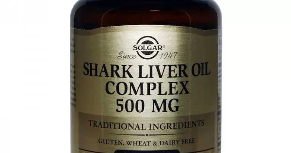 TurkAttar, Solgar, Shark Liver Oil Complex, 500 mg, 60 Softgels