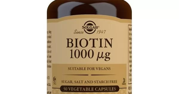 TurkAttar, Solgar, Biotin, 1000 mcg, 50 Vegetable Capsules