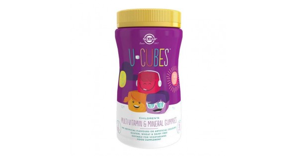 TurkAttar, Solgar, U-Cubes, Children Multi-Vitamin & Mineral Gummies ...