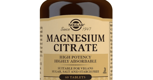 Solgar, Magnesium Citrate, 60 Tablets
