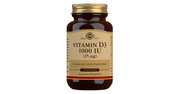 TurkAttar, Solgar Vitamin D3 1000 IU (25 mcg) 100 Softgels