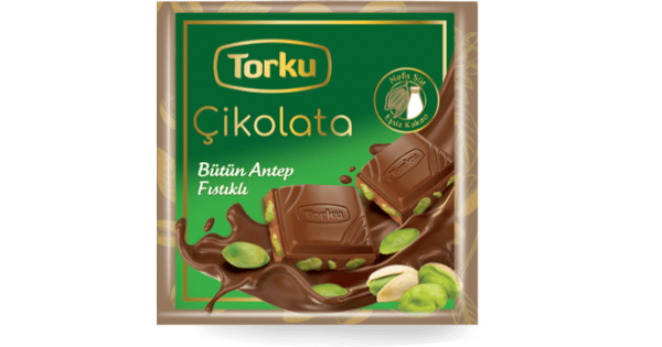 TurkAttar, TURKEY CHOCOLATE Bars - TORKU Pistachio Milk Chocolate 65gr ...