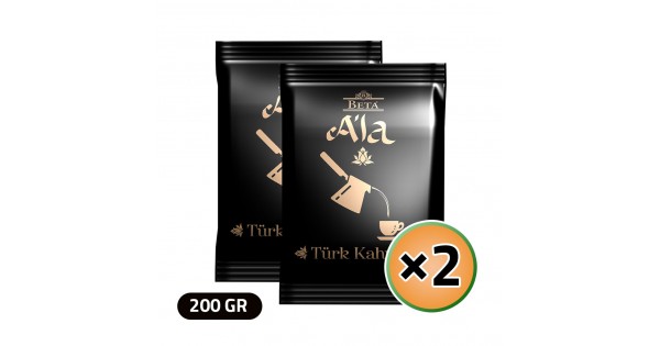 TurkAttar, Beta A'la Turkish Coffee, Traditional Turkish Coffee, 2 × ...