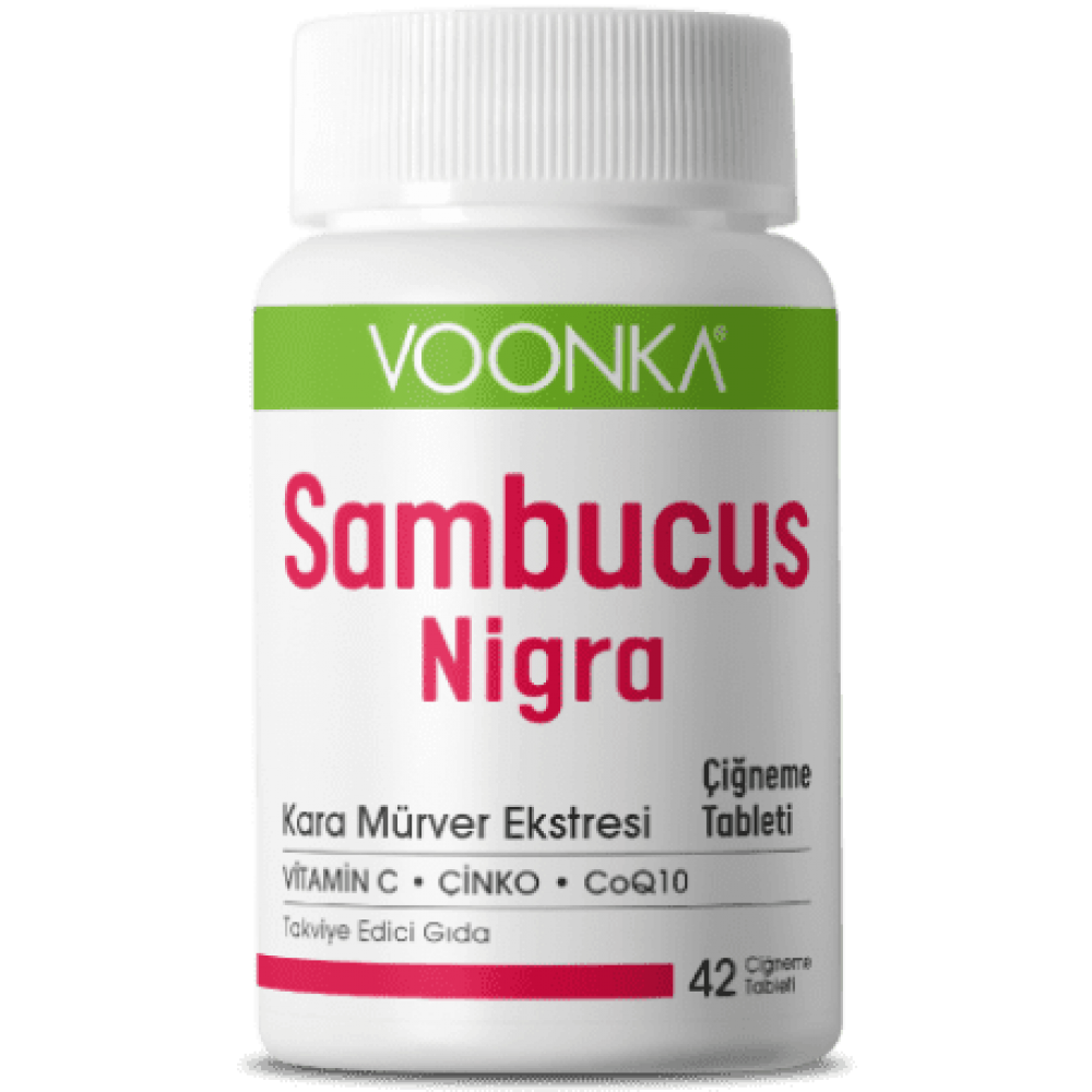 TurkAttar, Sambucus Nigra Chewable Tablets, Turkish Black Elderberry ...